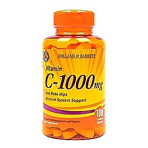 Holland and Barrett Vitamin C with Rose Hip
