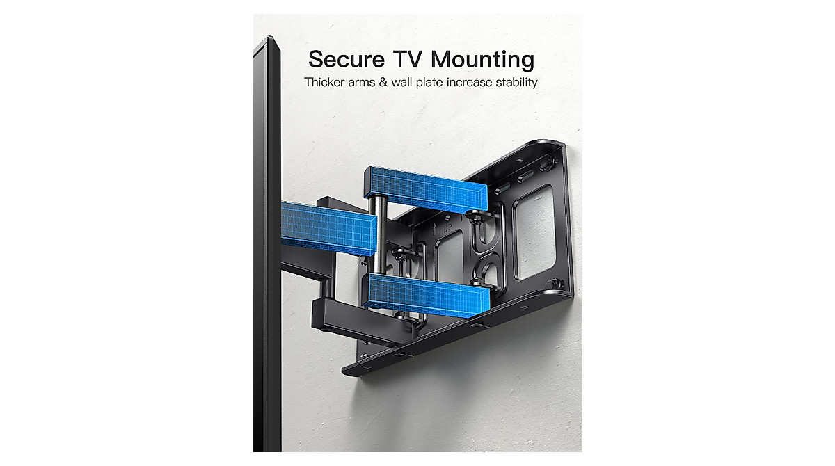 Pipishell TV Wall Mount for 26-75 Inch TVs | Full-Motion & Heavy Duty
