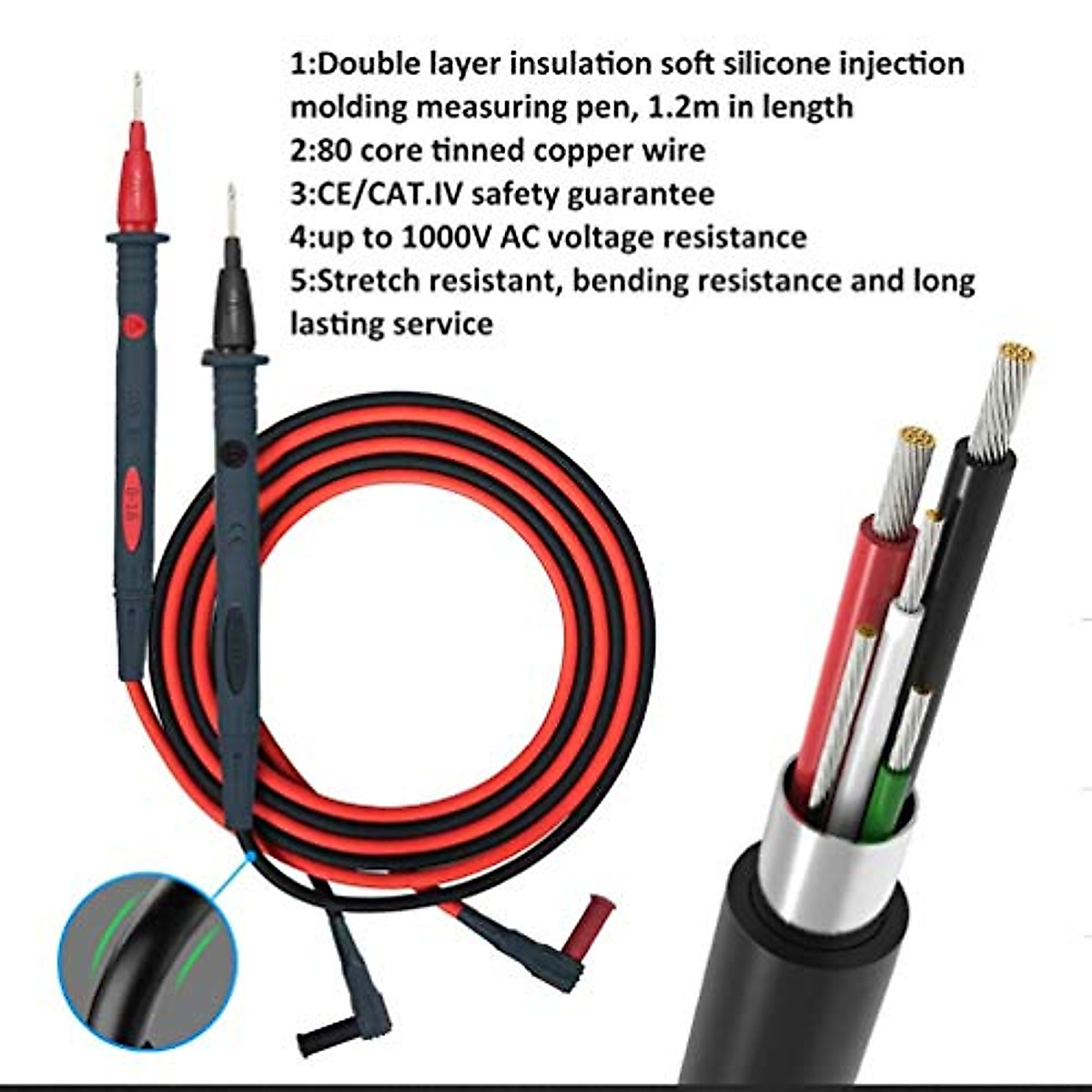 Meosao Multimeter Digital multimeter USB Interface and PC Software, CD Data Output AC/DC Voltage Tester