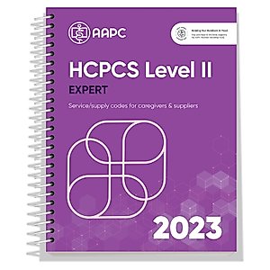 HCPCS Level II Expert 2023 (HCPCS Code Books)