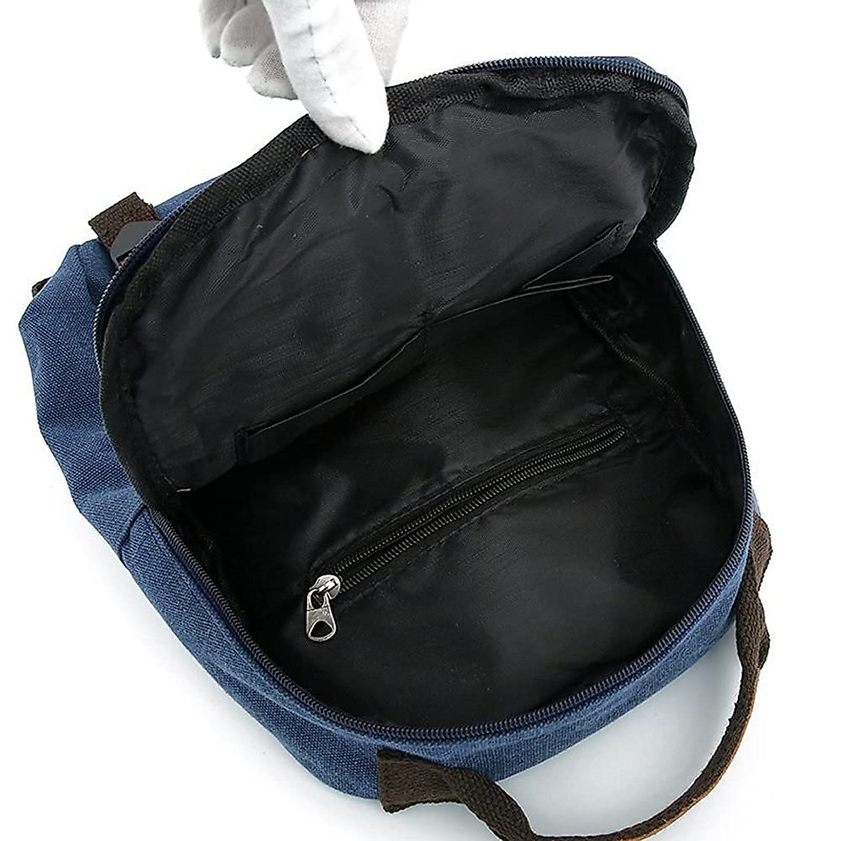 RIUKIU Messenger Bag Canvas Men Chest Bag Teenage Crossbody Shoulder Bag Men's Sling Bags Handbag Male Casual Chest Pack (Color : Gray)