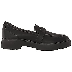 Dr. Scholl's Shoes Women's Vibrant Loafer, Black Synthetic, 9.5