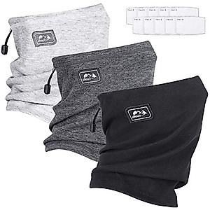 OMDEX 3 Pack Winter Neck Gaiter