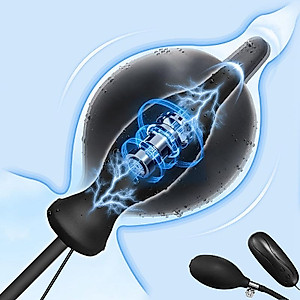 Durable and Silicone Suction Cup Realistic Classic Plug Black 10 Vibration Modes for Women Men - XjmFx26-2