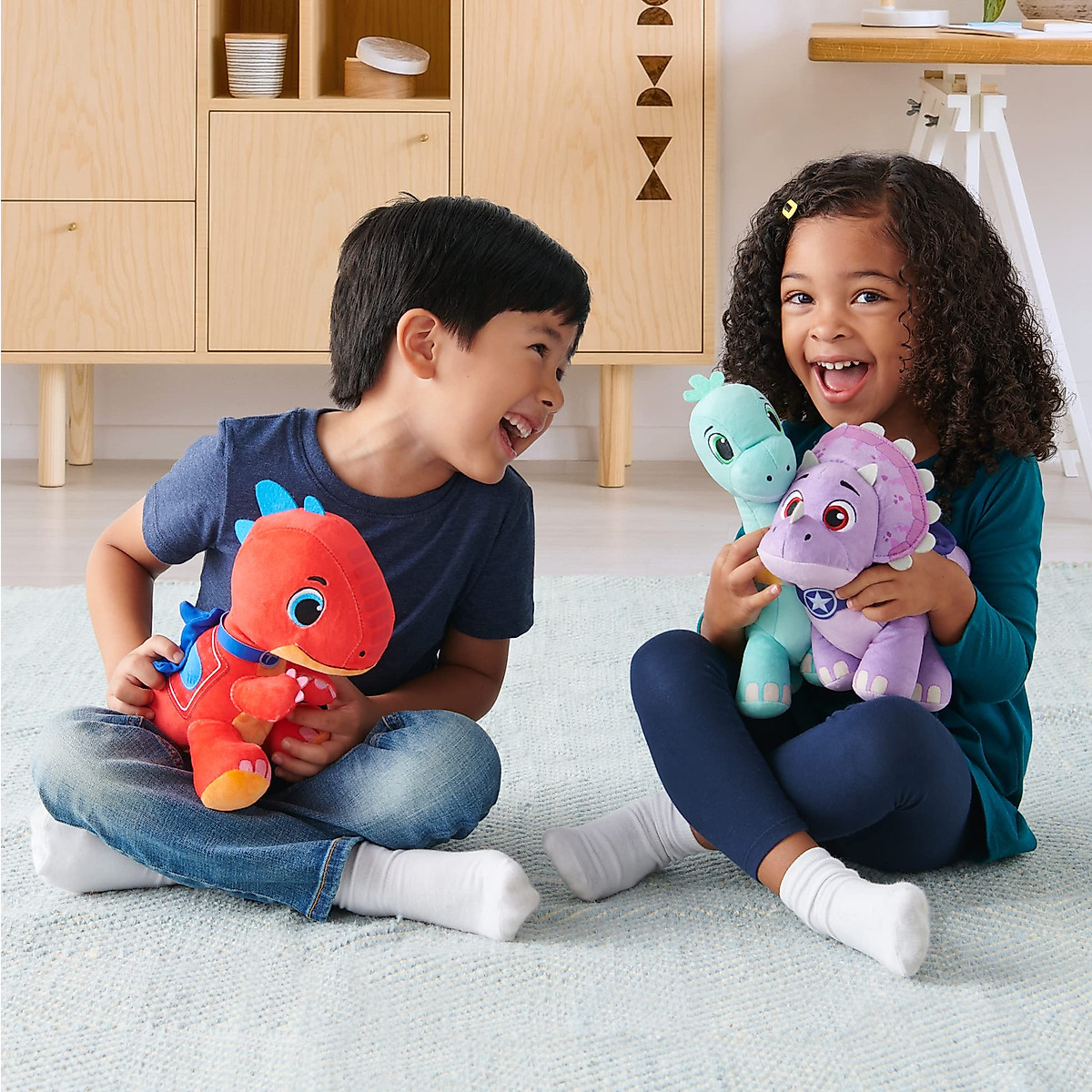 Dino Ranch - Tango 10” Plush - Soft, Cuddly, Clover Plush, Toys for Kids Ages 3 and Up - Fun Plush Toys Featuring Your Favorite Dino - Amazon Exclusive