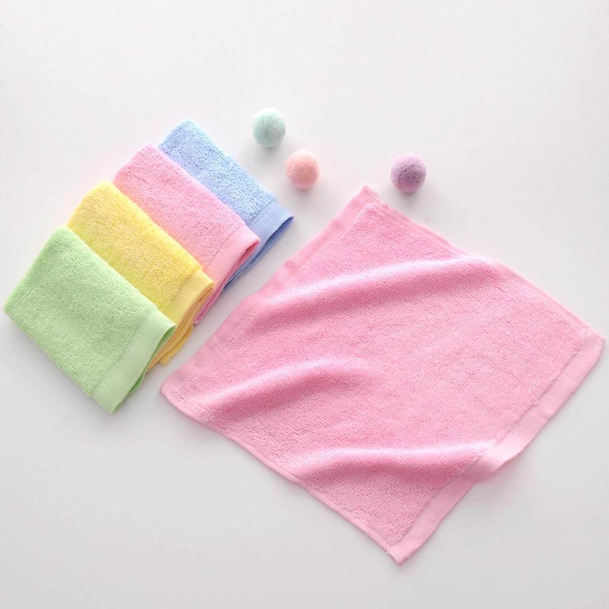 Dish Cloths for Washing Dishes Dish Cloths 10 Piece Kitchen rag, Wood Fiber Kitchen Restaurant, no Odor, Reusable rag, rag, Size: 10.23in * 10.23in,