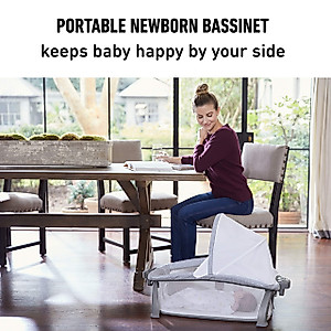 Graco Pack 'n Play Quick Connect Portable Bassinet Playard, Alex