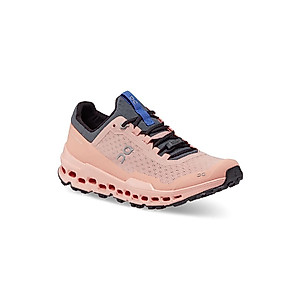 ON Cloudmonster 44.98573 Women's Running Shoes, Rose/Cobalt, 7