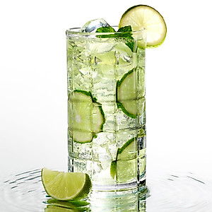 Anchor Hocking Manchester Rocks Old Fashioned Whiskey Glasses, 10.5 oz (Set of 12) -