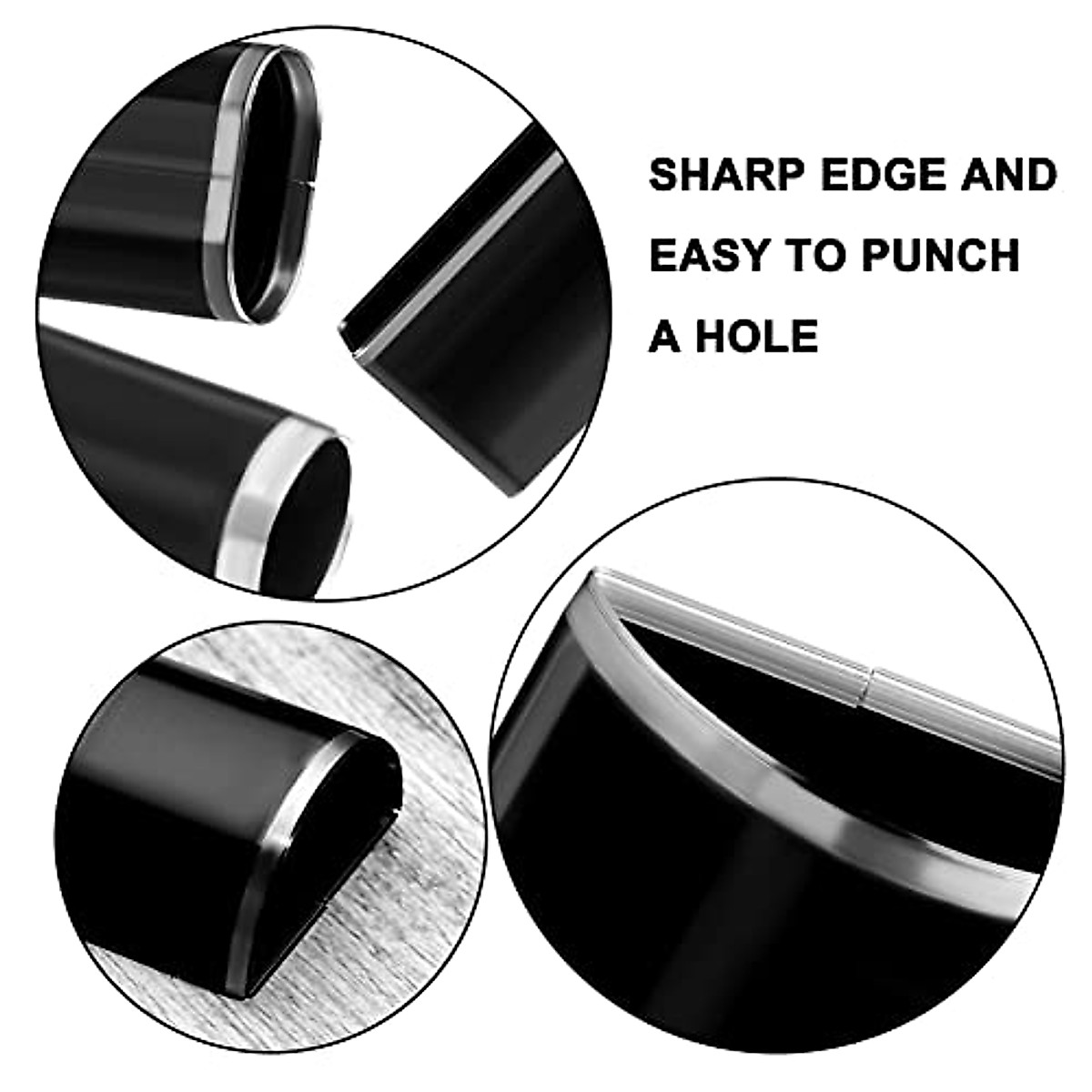 Ftyiwu 52 Shapes Style Leather Hollow Cutter Punch Tools, Leather Hole Punch Tools Set with Leather Cutter Punch and a Leather Carving Hammer, Leather Punch Cutter Tools for Handmade Leather Craft