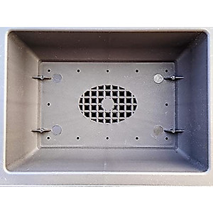 Bonsai Outlet Training Pots with Humidity Trays - Built in Mesh, Six Inch Large Planters + Made from Durable Shatter Proof Poly-Resin, Set of 3 Pot Set…