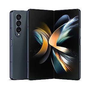 SAMSUNG Galaxy Z Fold 4 Cell Phone, Factory Unlocked Android Smartphone, 512GB, Flex Mode, Hands Free Video, Multi Window View, Foldable Display, S Pen Compatible, US Version, 2022, Gray Green