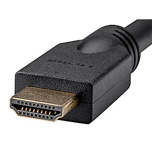 Monoprice HDMI Cable - 15 Feet - Black (No Logo) | High Speed, 4K@60Hz, HDR, 18Gbps, 26AWG, YUV 4:4:4, CL2, Compatible with UHD TV and More - Commercial Series