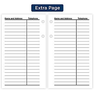 AT-A-GLANCE 2024 Daily Desk Calendar Refill, 3-1/2" x 6", Standard, Financial (S1705024)