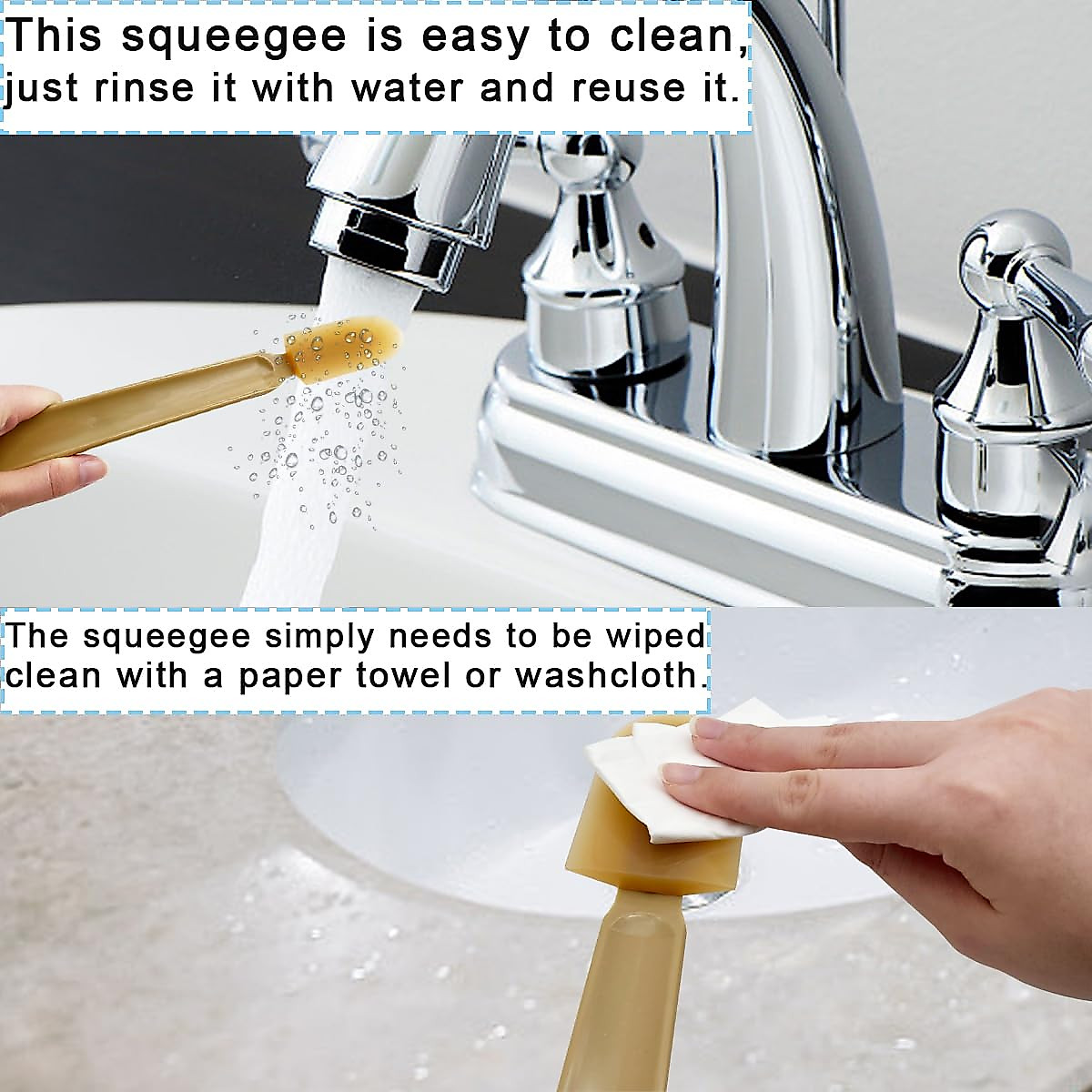 8 PCS Rubber Caulking Spatulas Tool,Rubber Caulk Silicone Sealant Finishing Tool,Spreader Applicator Caulking Finishing Tool Rubber for Floors, Tiles, Walls, Bathrooms, Kitchens 4 Size