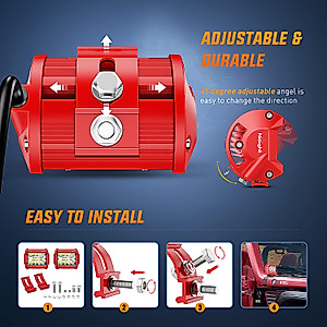 Nilight LED Light Bar 2PCS 60W 4Inch Triple Row Spot Flood Combo Lights w/Wiring Kit for Fog Light Driving Light Work Light on Off-Road Truck SUV ATV UTV, 2 Years Warranty