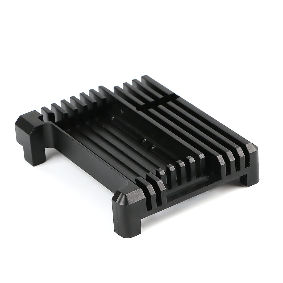 MakerFocus Raspberry Pi 2B/3B/3B+ Armor Case, Raspberry Pi Metal Case with Dual Cooling Fan Aluminium Alloy, Built-in Heatsink, Radiation and Rust Protection for RPI 2B/3B/3B+