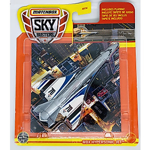 Matchbox - Sky Busters 2022 - MBX Hypersonic Jet - 11/33 - Includes playmat