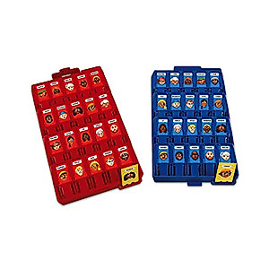 Hasbro Gaming Unisex-Adult Grab and Go Guess Who Game, Multicoloured, One Size