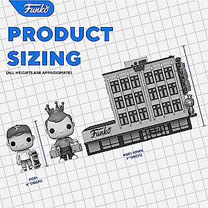 Funko Pop! Town: It 2 - Demonic Pennywise with Funhouse, Multicolor