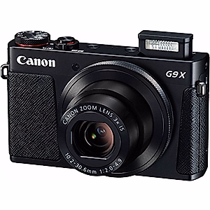 Canon PowerShot G9 X Digital Camera with 3x Optical Zoom, Built-in Wi-Fi and 3 inch LCD (Black)