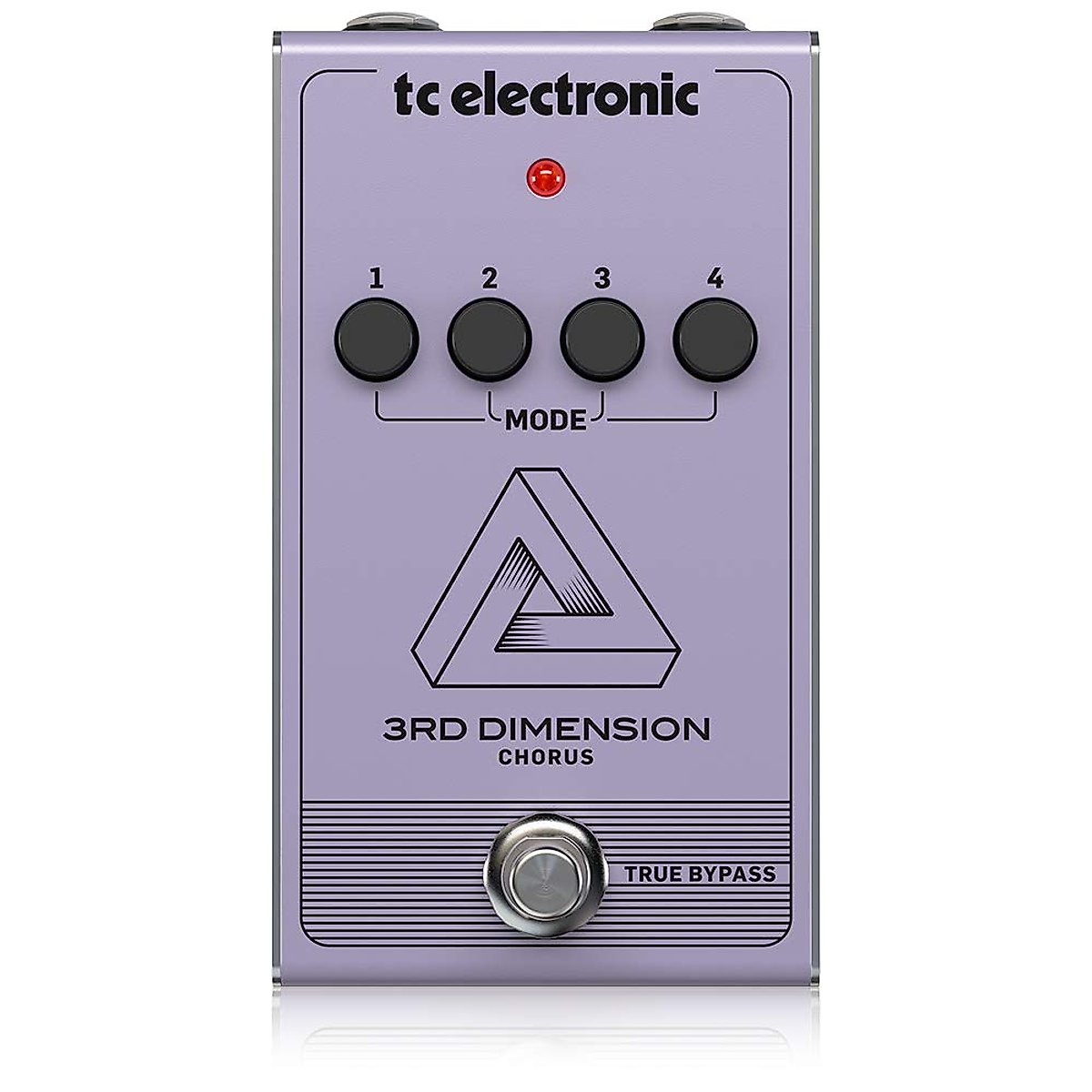 TC Electronic 3RD DIMENSION CHORUS Vintage Analog Chorus Pedal Recreation with 4-Button Effect Selection and BBD Circuitry