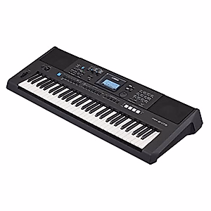 Yamaha, 61-Key Portable Keyboard (PSRE473), Black