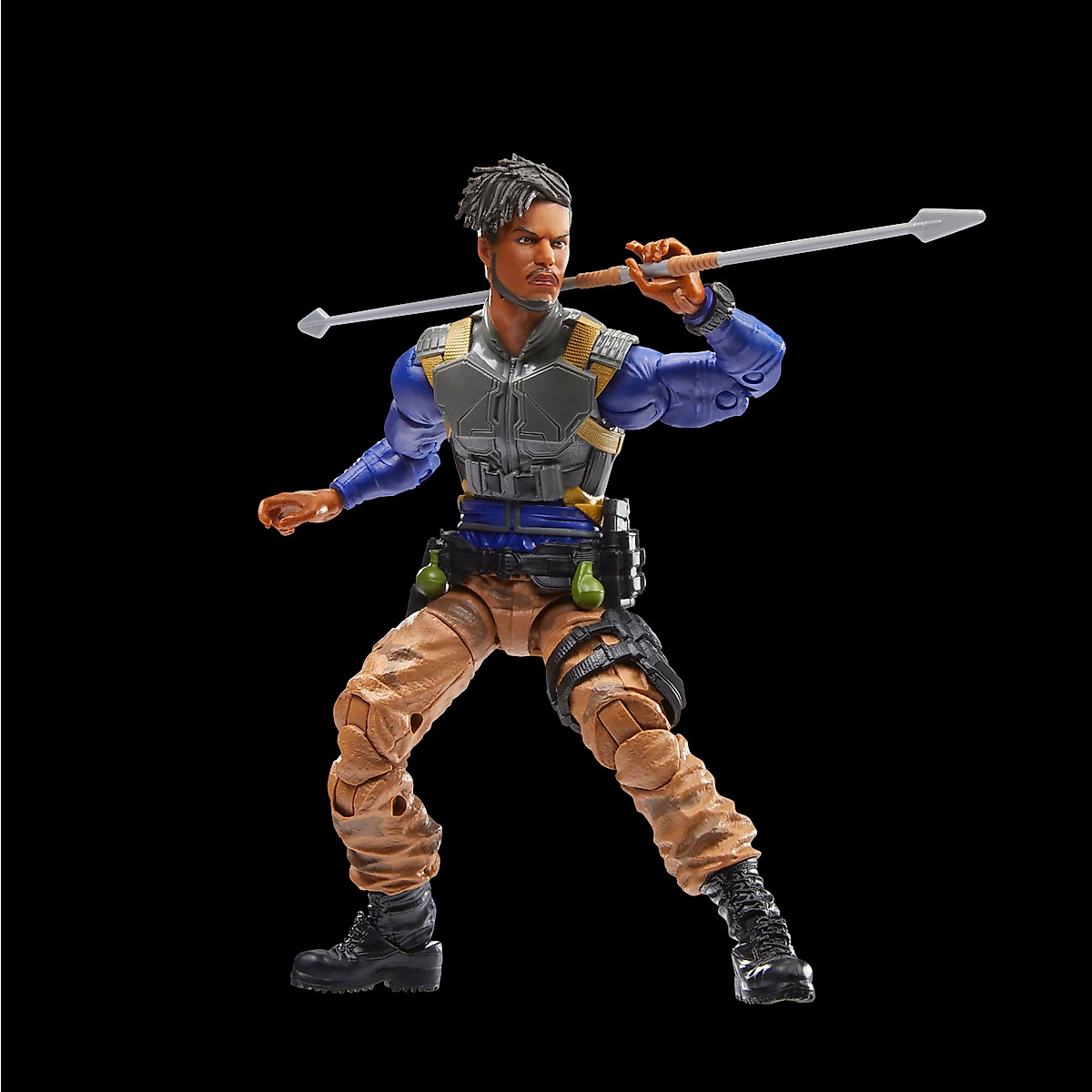 Marvel Legends Series Killmonger, What If…? 6-Inch Collectible Action Figures, Toys for Ages 4 and Up