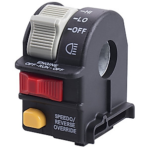 CNCMOTOK Left Hand Hi/Lo/On/Off Kill Key Start Handlebar Beam Light Switch Compatible with Polaris Sportsman 400 500 700 800 Magnum 325 330 500 Replace # 4010591