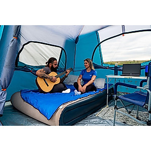 NTK Flash 8 Sleeps up to 8 Person 13.1 by 8.9 FT Outdoor Instant Cabin Family Camping Tent 100% Waterproof 2500mm