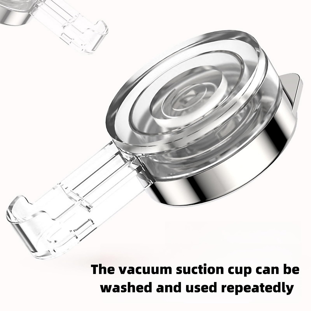 ROKIE Shower Caddy Suction Cup Storage Rack Clear Acrylic Shower Shelves Glacier Water Ripples Corner Shelf For Bathroom Shower Accessories (J)