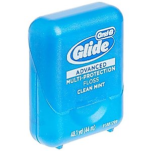 Oral B Glide Pro Health Advanced Multi Protection Floss Clean Mint (Netcount 6 Pack), 6 Count (Pack of 1)