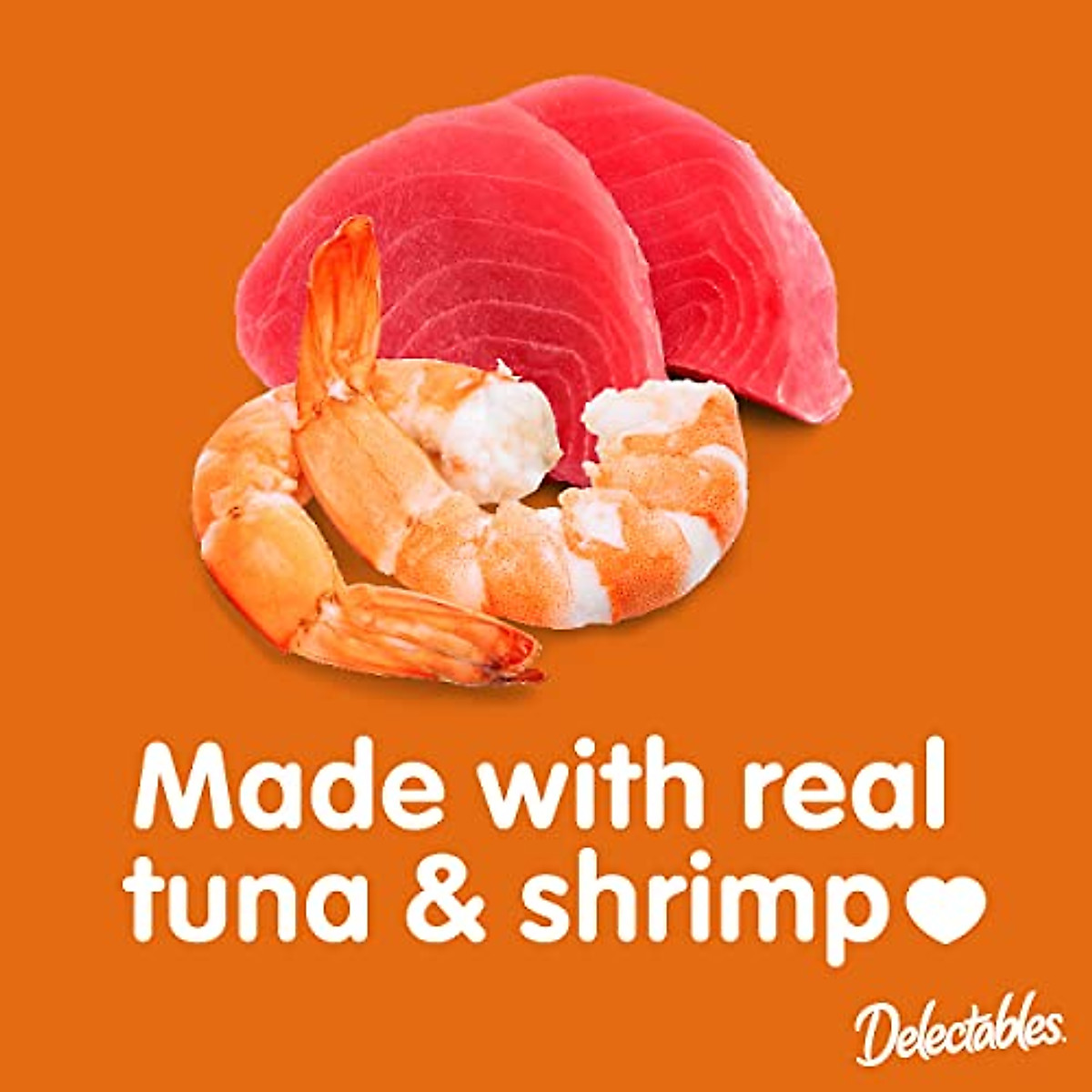 Hartz Delectables Soft Pate Tuna & Shrimp Cat Treats, 12 Pack