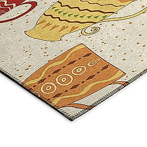 Dalyn Rugs Indoor/Outdoor Kendall KE15 Ivory Washable 8' x 10' Rug