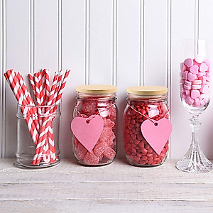 Picowe 6 Pack Bamboo Lids for Wide Mouth Mason Jar Storage Canning Jar Lids Ball Jars(Jars not included)