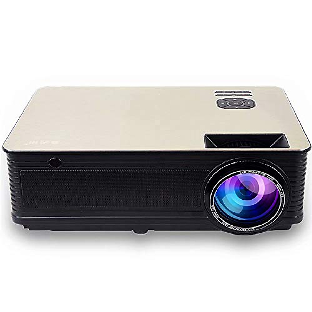 DROOS Projector Home Office 1080P Wireless WiFi Home Theater 3D Projector 4K Portable No Screen TV SLR Lens Built-in Android Wirele(projectors)