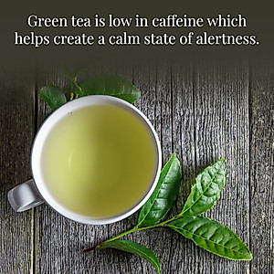 The Republic of Tea Brain Boost Supergreen Green Tea, Ginkgo Biloba, and Matcha Tea Blend (36 Tea Bags)