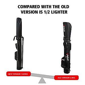 PGM Golf Sunday Bags - LightweightGolf Bag with Strap and Stand – Easy to Carry and Durable Pitch Putt Golf Bag – Golf Stand Bag for The Driving Range, Par 3 and Executive Courses – Golf Gun Bag