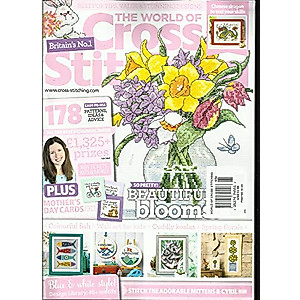 THE WORLD OF CROSS STITCHING, 2018 FREE GIFTS OR INSERTS ARE NOT INCLUDE.