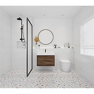 Cutler Kitchen and Bath Savoy 30" Wood/Cultured Marble Bathroom Vanity - Brown