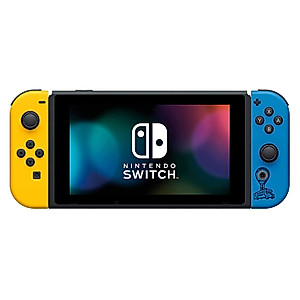 PURTCH Newest Switch w/Yellow & Blue controllers Wildcat Bundle(2000 V-Bucks and Code for Wildcat Bundle Included), 6.2" Touchscreen LCD Display, 802.11AC WiFi, Bluetooth 4