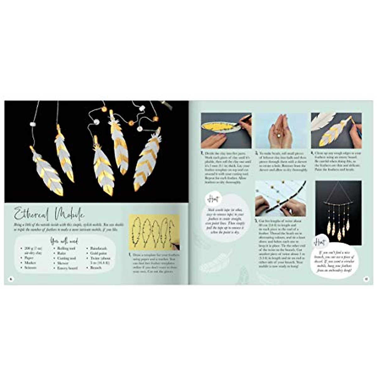 Air-Dry Clay Craft Box Set-This Complete Starter Kit includes all you need to create Stunning Ceramic Pieces