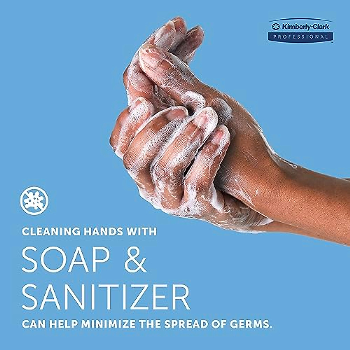 Kimberly-Clark Professional™ Touchless Counter Mount Skin Care Dispenser (47604), Chrome, 1.5 L Capacity, 2.12" x 4.25" x 5.56" (Qty 1)