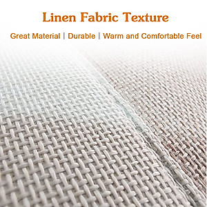 LANDBEAUTY 3 Pack Open Home Storage Bins Fabric Cloth Storage Baskets Collapsible Square Baskets Organization Bins 13 Inch Large Cube Storage Bin for Organizing Shelves/Closet (Beige 3 Pack)