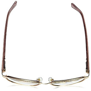 Foster Grant Women's Tierney Multifocus Cat-Eye Reading Glasses, Rose Gold/Transparent, 53 mm + 1.75