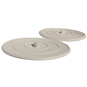 Sink Stopper (2 Pack) Rubber Bathtub Drain Stopper & Kitchen Sink Plug The Best Universal Sink Stopper and Travel Plug by Muzitao