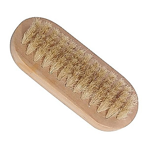 minkissy Nail Cleaning Brush Manicure Brushes for Nails De Uñas Acrilicas Nail Polish Clean up Brush Cleansers Household Nail Clean up Brush Nail Brush Wooden Natural