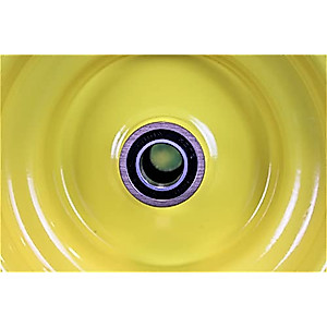 (Set of 2) 15x6.00-6 Tires & Wheels 4 Ply for Lawn & Garden Mower Turf Tires .75" Bearing (Because we supply a precision ball bearing the shaft must be clean and straight for them to fit properly)