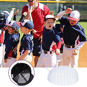 DEARMAMY Hat Insert Caps Liners:25pcs Support Baseball Hat Shaper Storage Inserts Plastic Hat Inner