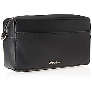 Betsey Johnson Kind Rewind VHS Crossbody, Black